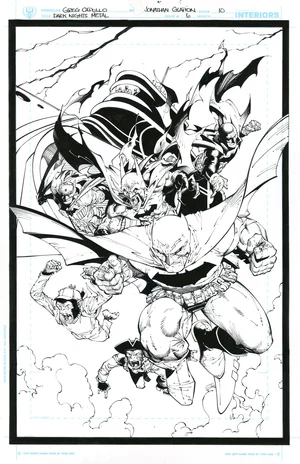 Greg Capullo Original Art For Sale | ComicArtTracker