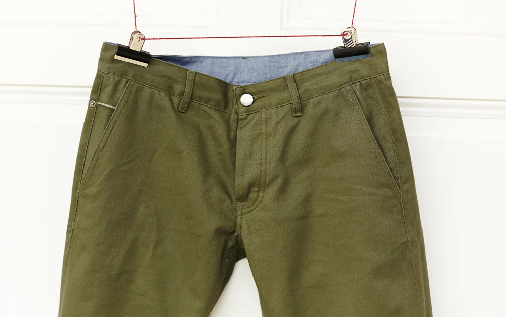 JAPANESE SELVEDGE COTTON MENS CHINO — men's jeans and trousers - akkadenim