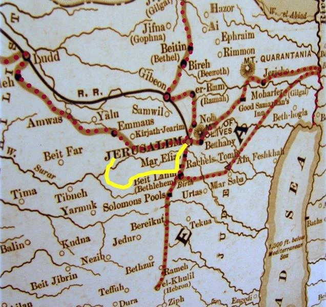 A walk around Jerusalem & 'Ein Karem — 19th century Holy Land Pilgrimage