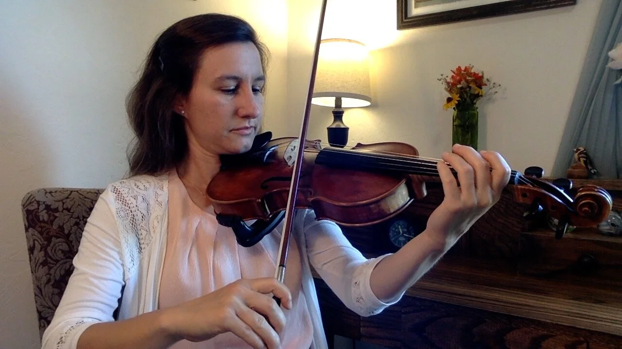 How to Play with a Straight Bow on Violin — Meadowlark Violin Studio