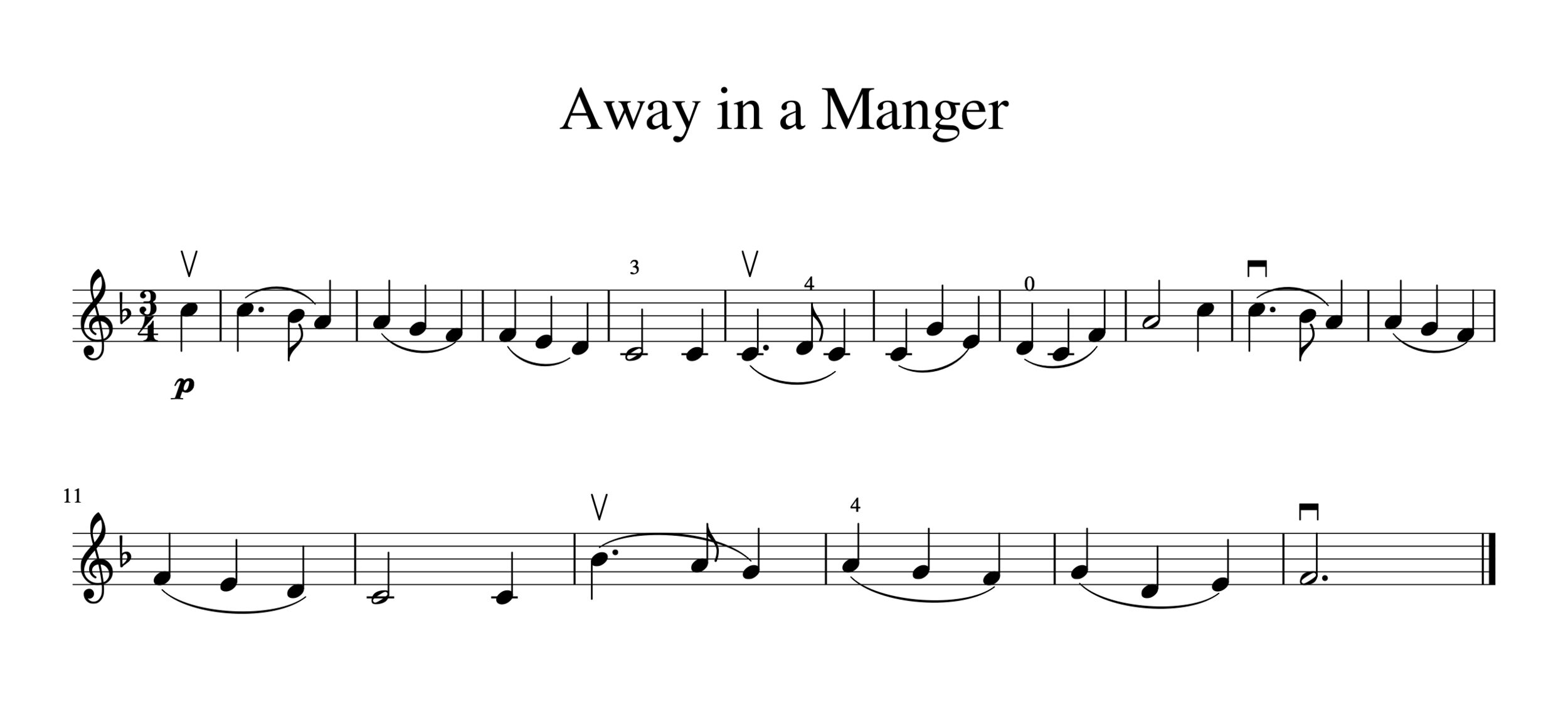 Easy Christmas Songs for Violin--Free Sheet Musi — Meadowlark Violin Studio