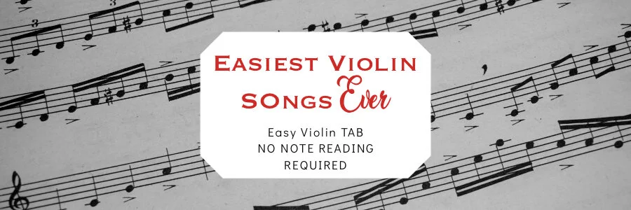 Easiest Violin Songs EVER (Free Violin Tab Music) — Meadowlark Violin ...