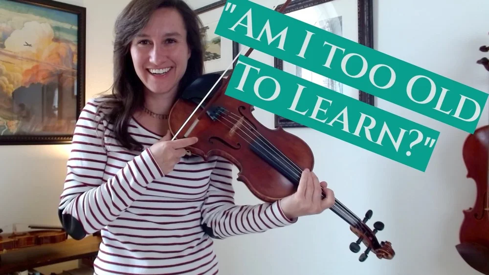 Am I Too Old To Learn Violin? A Violin Teacher's Opinion — Meadowlark ...
