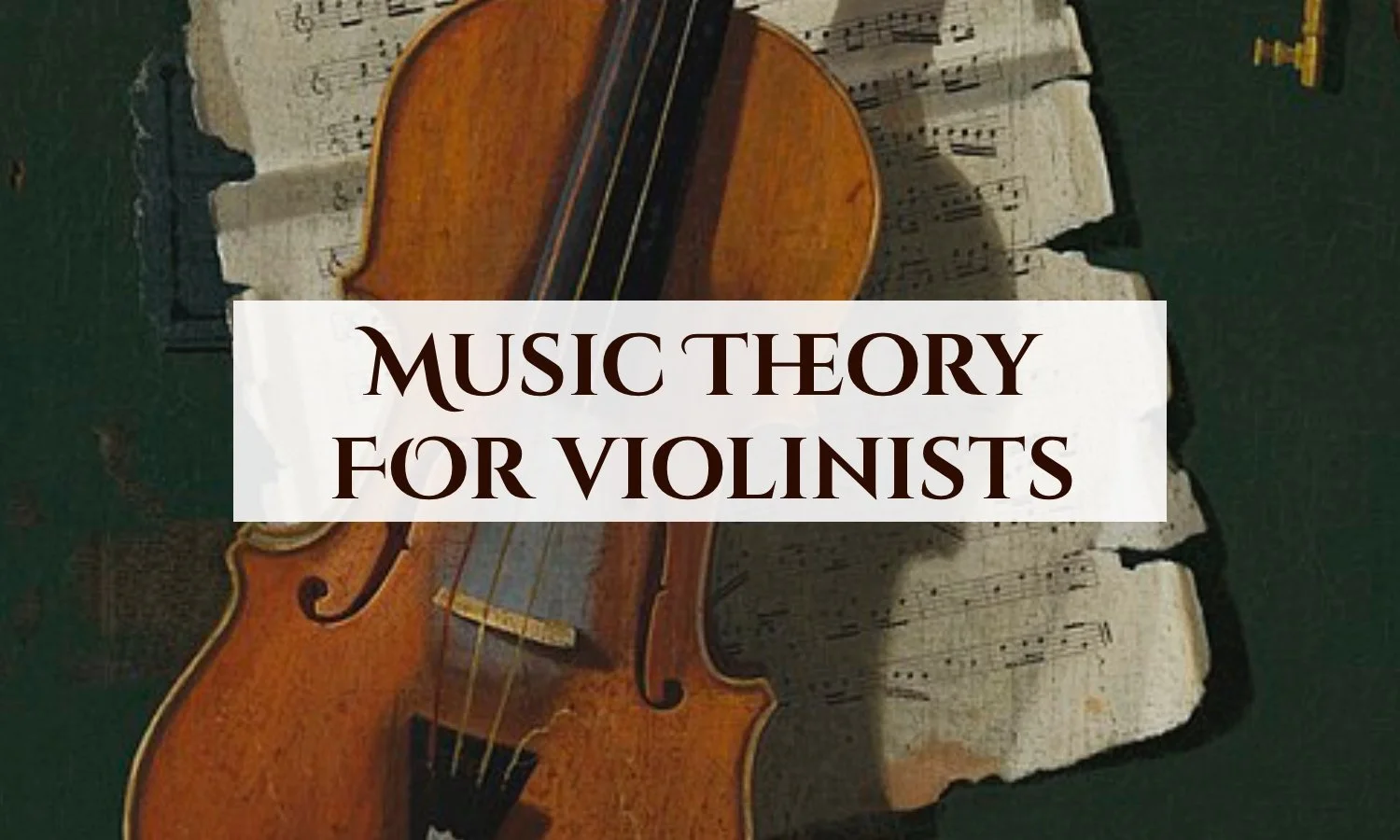 Theory — Master the Violin — Meadowlark Violin Studio