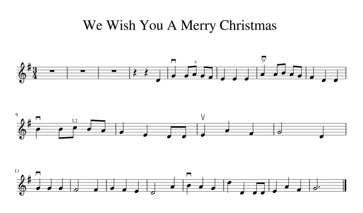 Easy Christmas Violin Songs with Piano Accompaniment Tracks--Free Sheet ...
