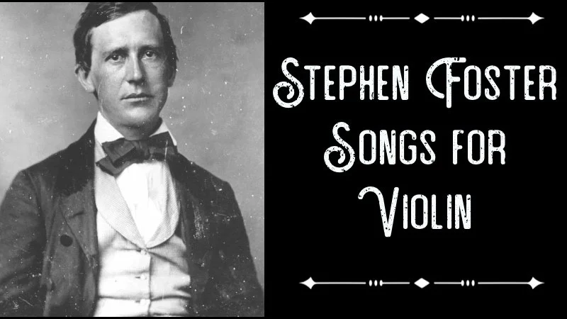Easy Stephen Foster Songs For Violin Free Sheet Music — Meadowlark 5271