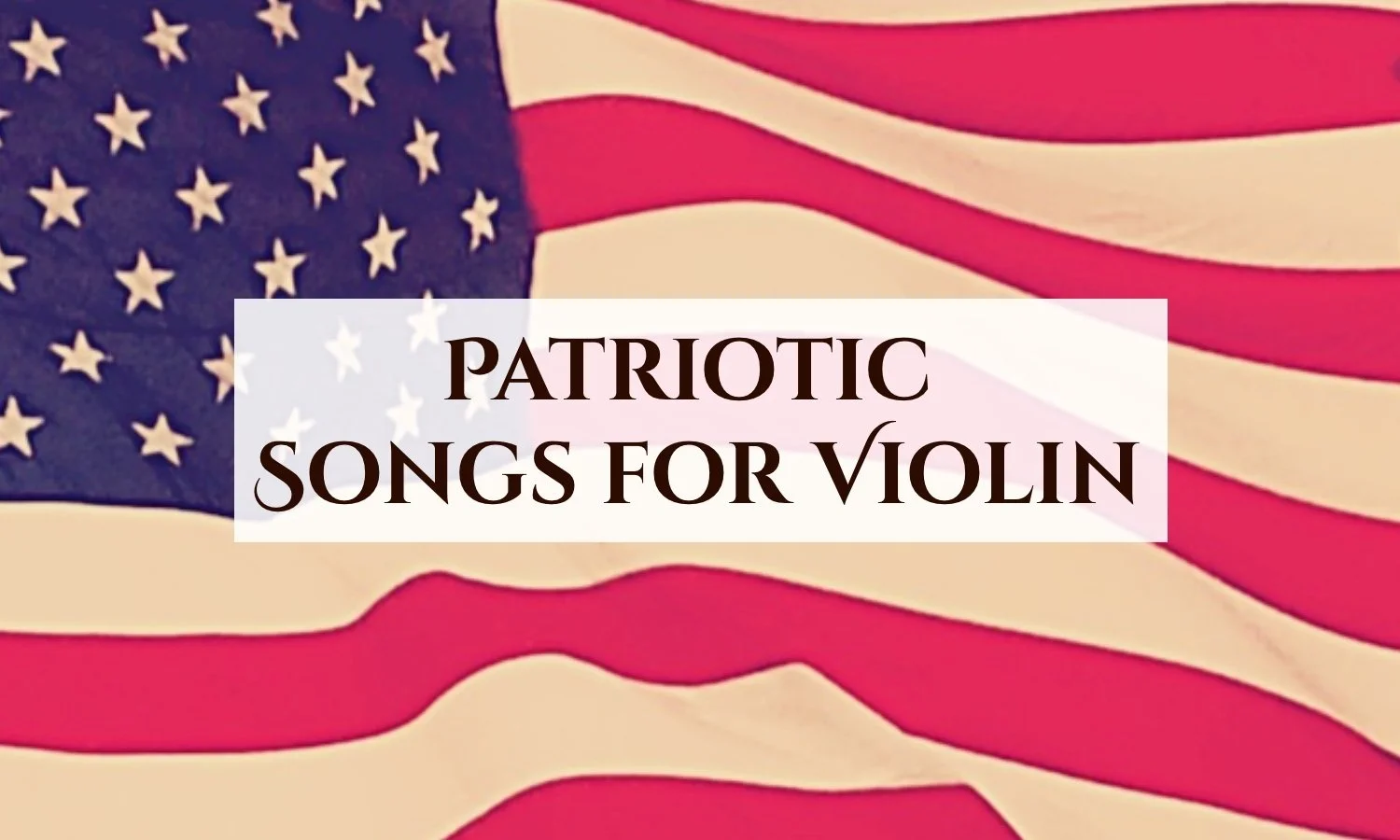 Easy Patriotic Songs for Violin Sheet Music — Meadowlark Violin Studio
