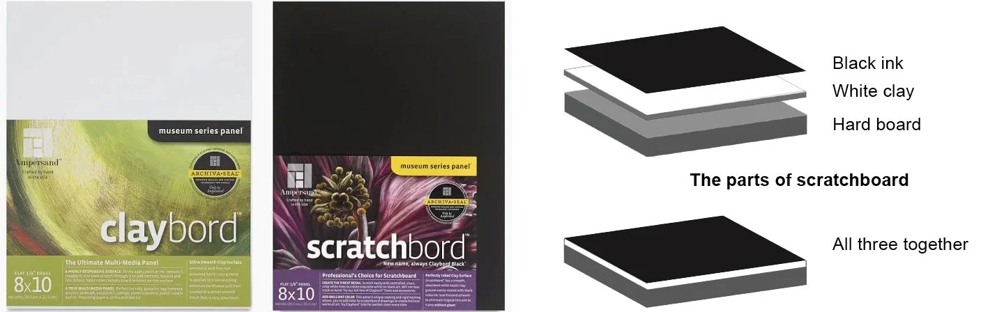 What is Scratchboard? Scratchboard is like pen and ink on steroids ...