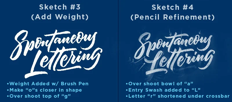 Tips For Creating Spontaneous Lettering — Ray Mawst Lettering & Design