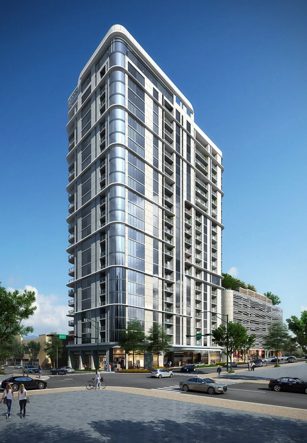 24-story high-rise apartment tower breaks ground in downtown St. Pete