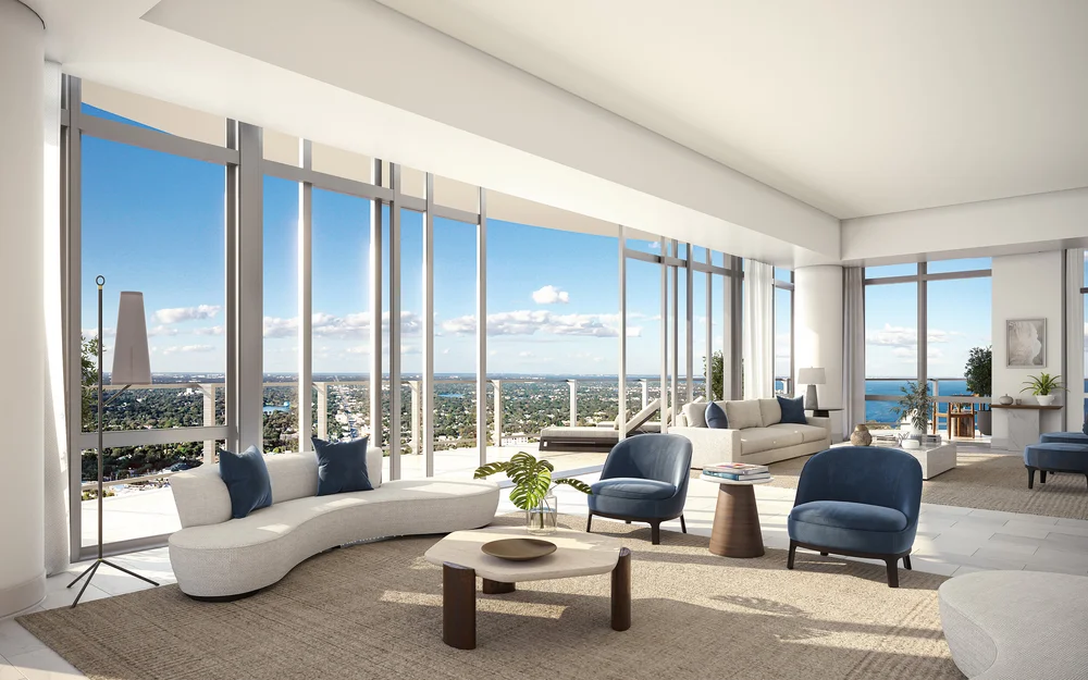 Sales launch for The Residences at 400 Central, a 46-story condo tower ...