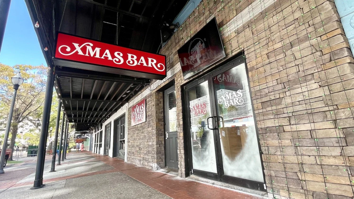 Christmas-themed pop-up bar opens this weekend in downtown St. Pete