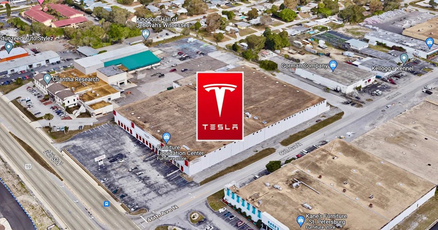 Tesla proposes 100,000 square foot facility in St. Pete