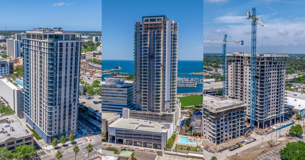 Aerial St. Pete: Downtown St. Petersburg's tallest residential ...