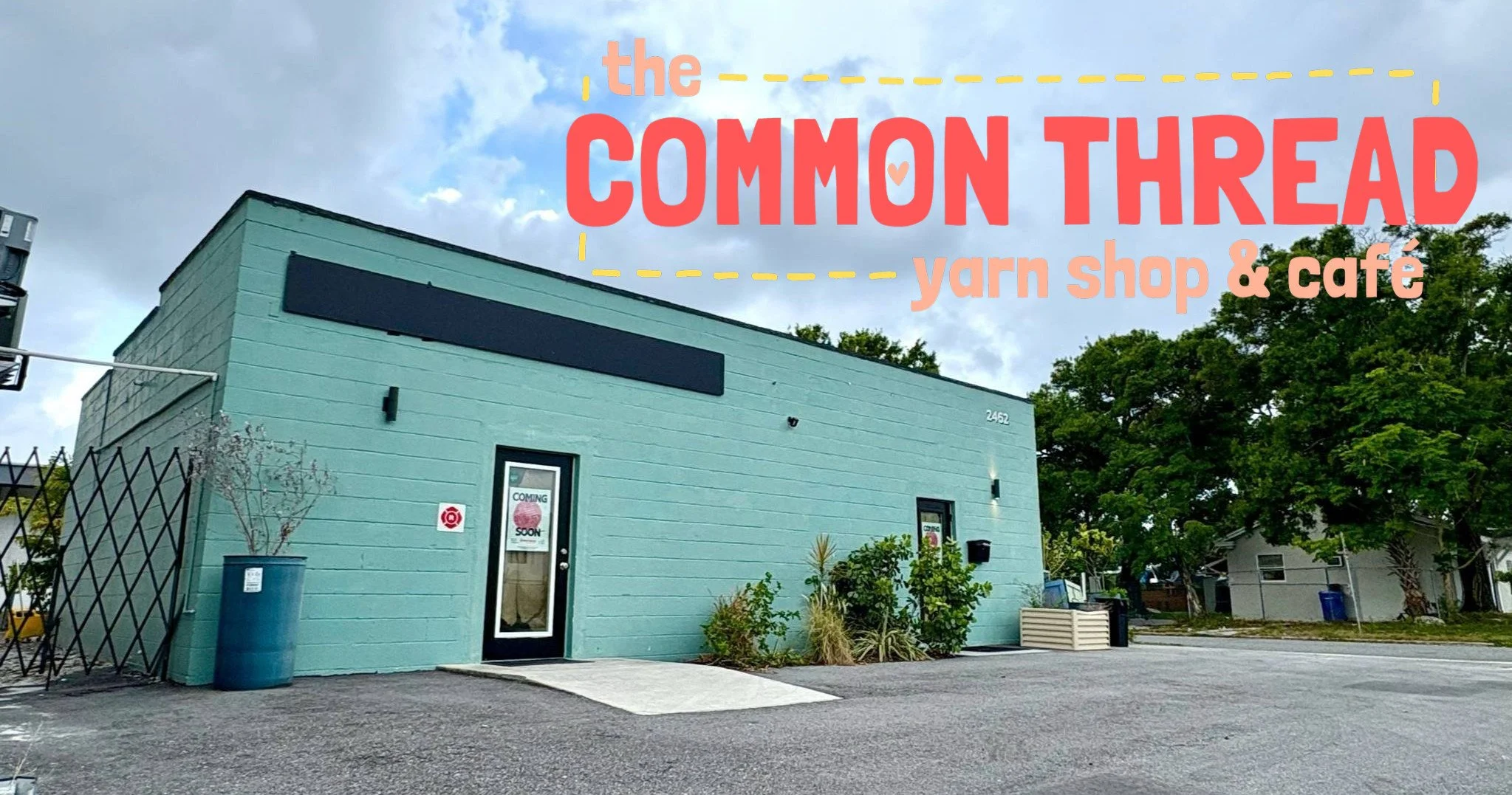 The Common Thread yarn shop and cafe opens this August in the Warehouse ...