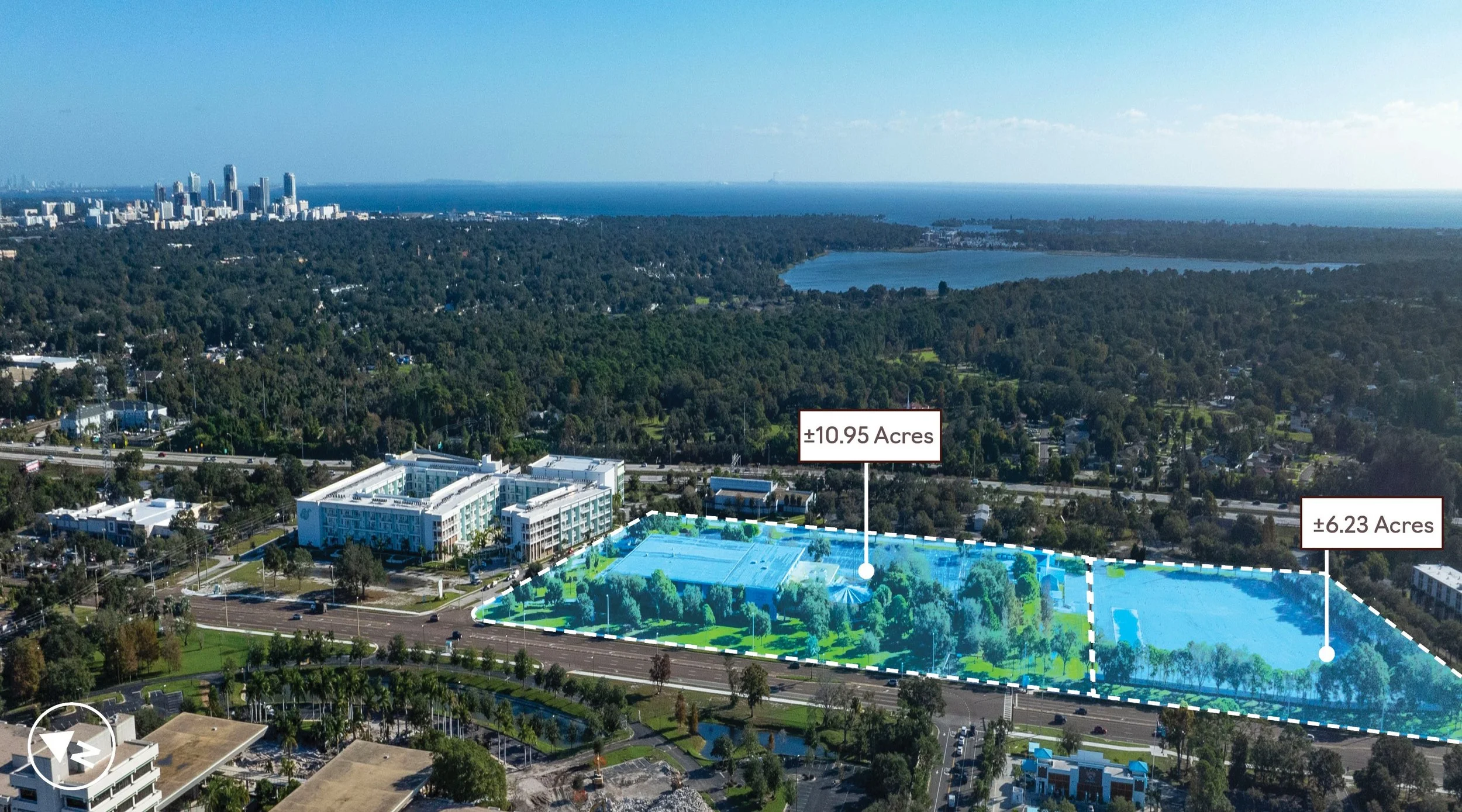 St. Petersburg College lists 32 acres for sale for potential redevelopment