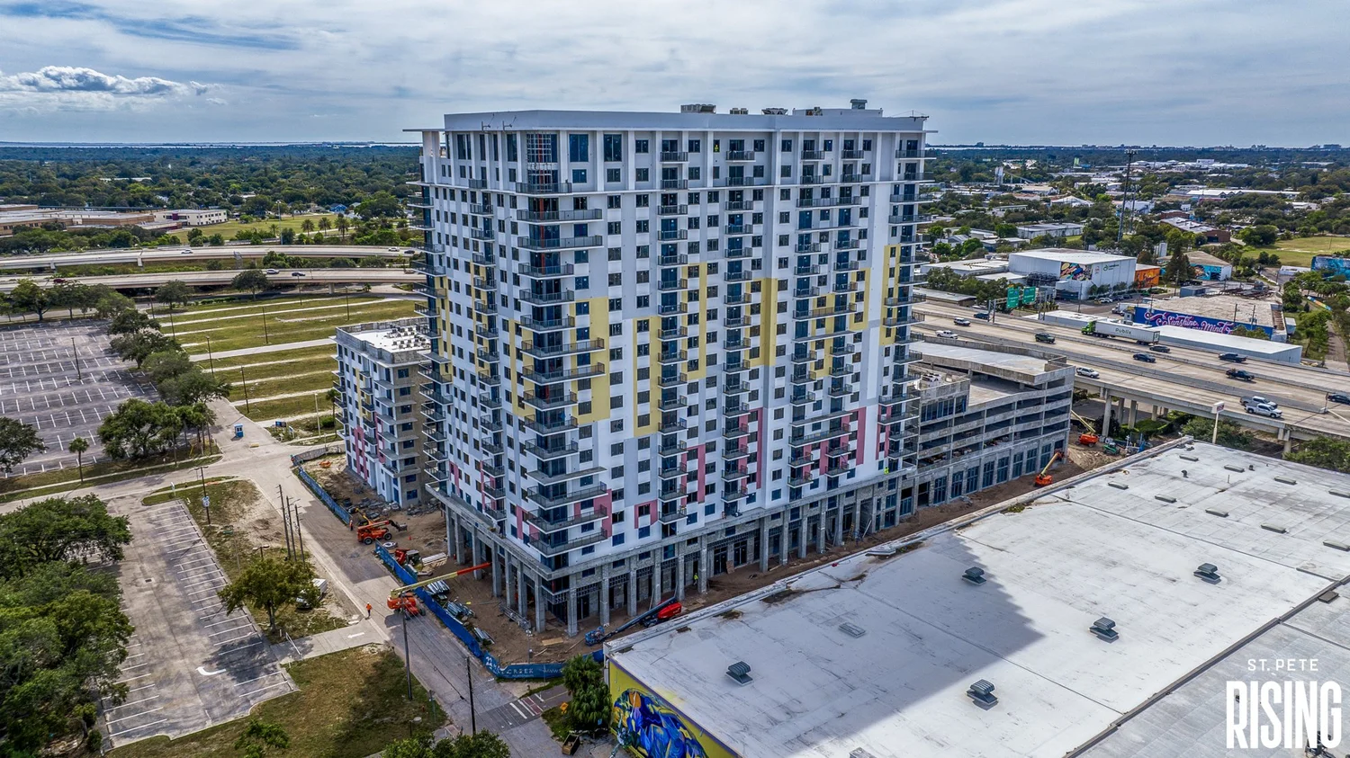 Aerial St. Pete: Downtown St. Petersburg’s skyline rises to new heights ...