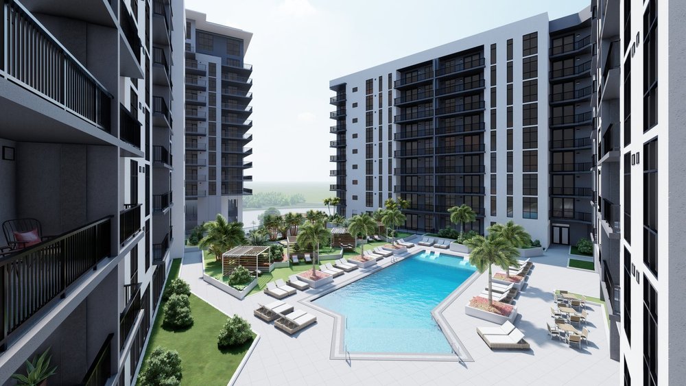 14-story apartment tower breaks ground in St. Petersburg’s Echelon City ...