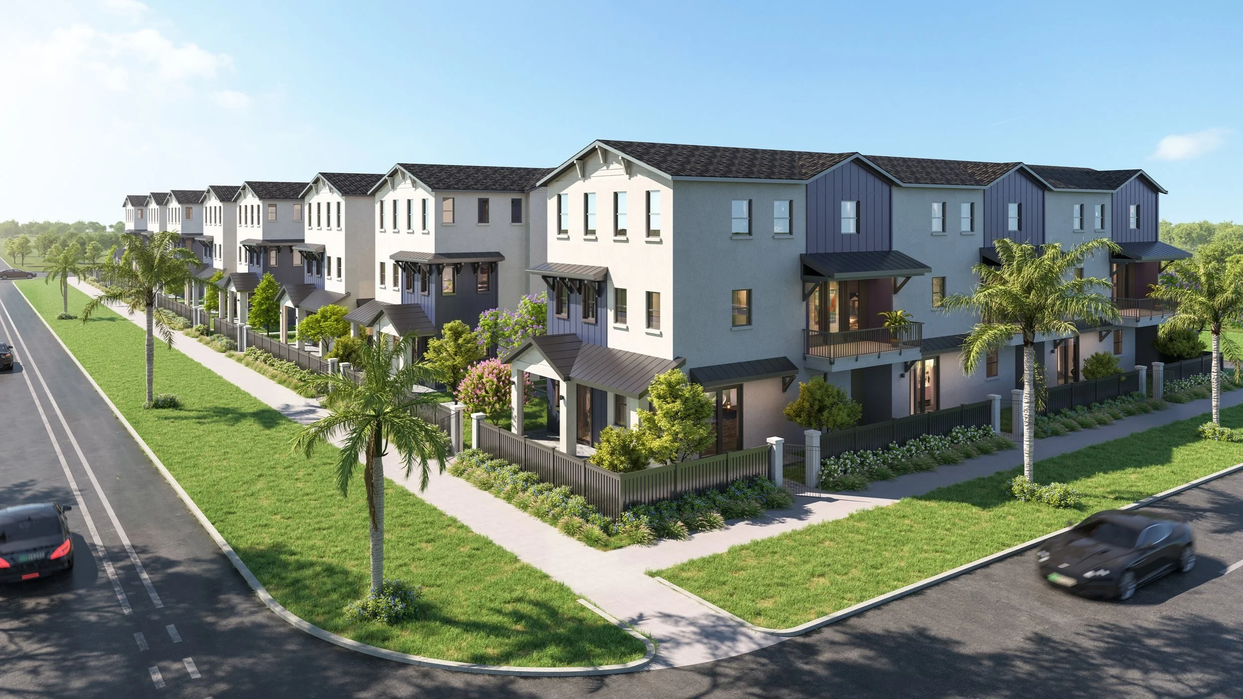 24-unit townhome community begins vertical construction in Grand ...