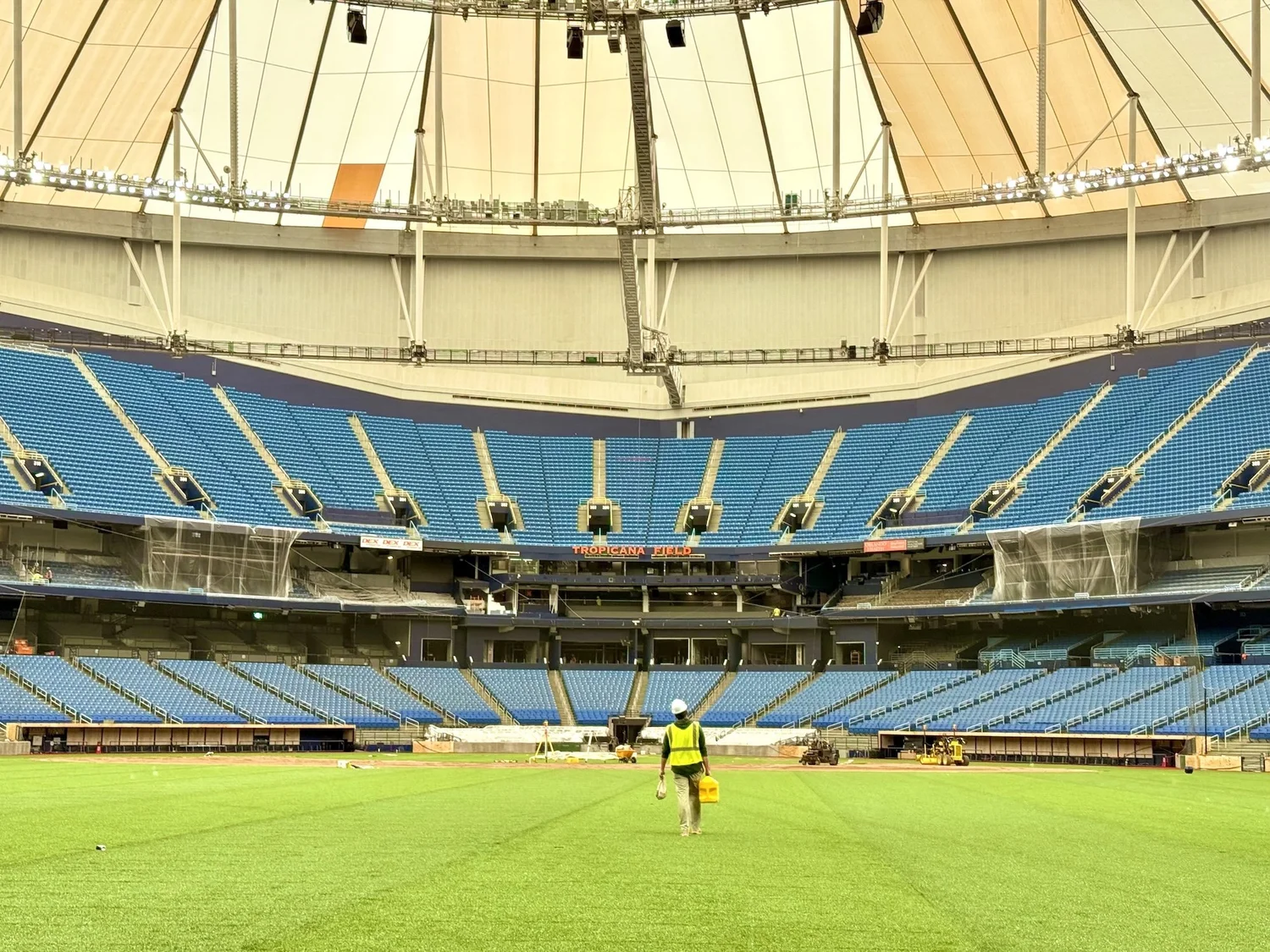 $60 million Tropicana Field renovation nearly complete ahead of Rays ...