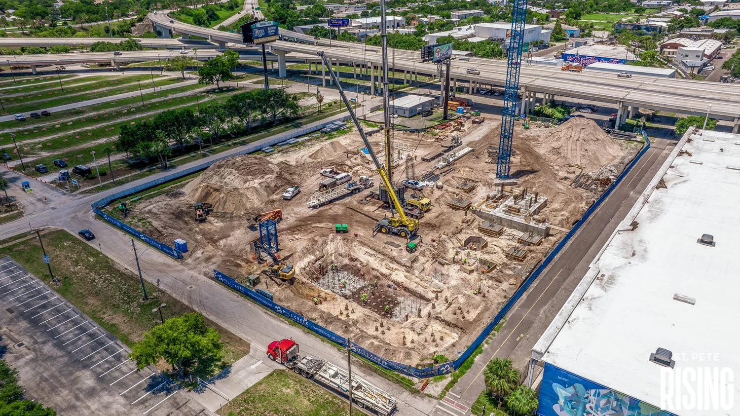 Aerial St. Pete: Construction updates from St. Pete's residential tower ...
