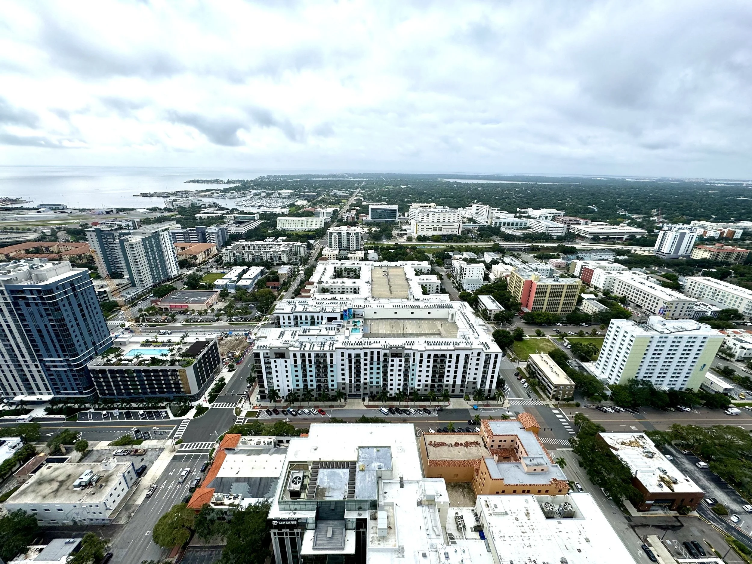 46-story 400 Central tower nears vertical completion in downtown St. Pete