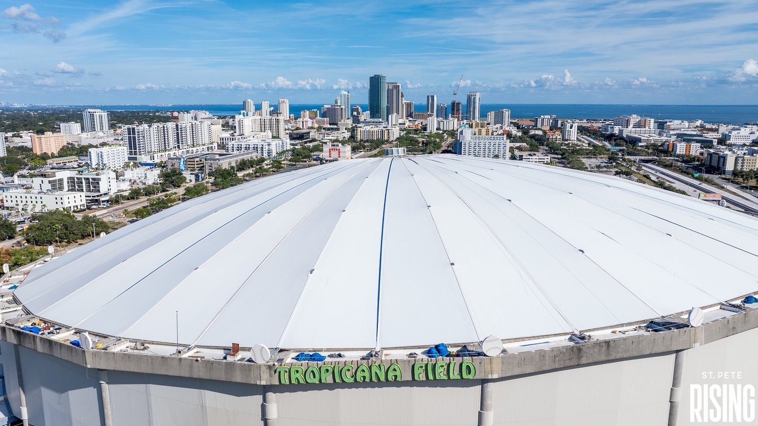 Inside Tropicana Field as city progresses on $60 million stadium renovation