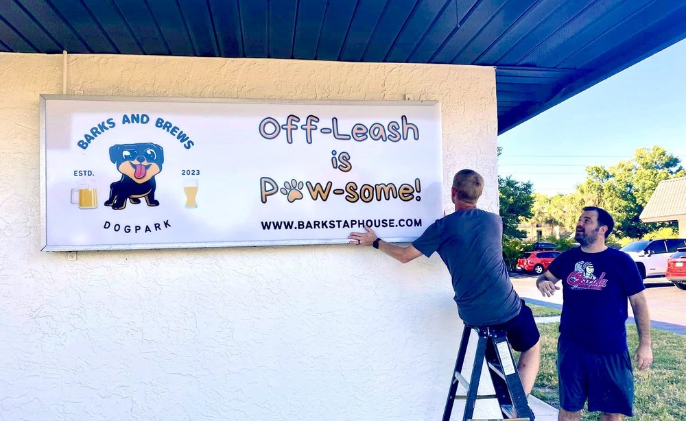 Barks and Brews Taphouse, a 7,000-square-foot dog park and sports bar, is coming soon to Largo