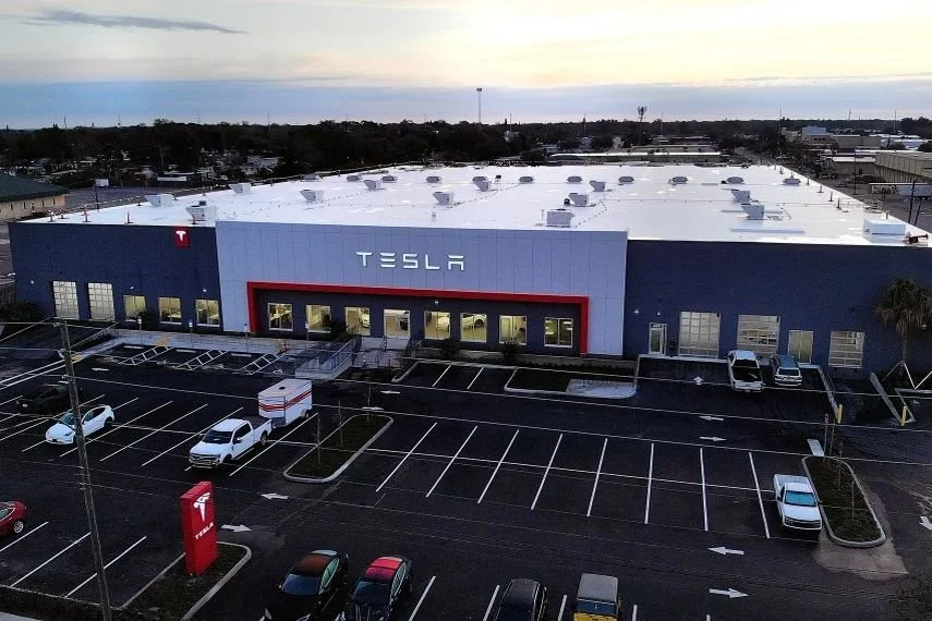 Tesla’s massive sales and service center is now open in Lealman