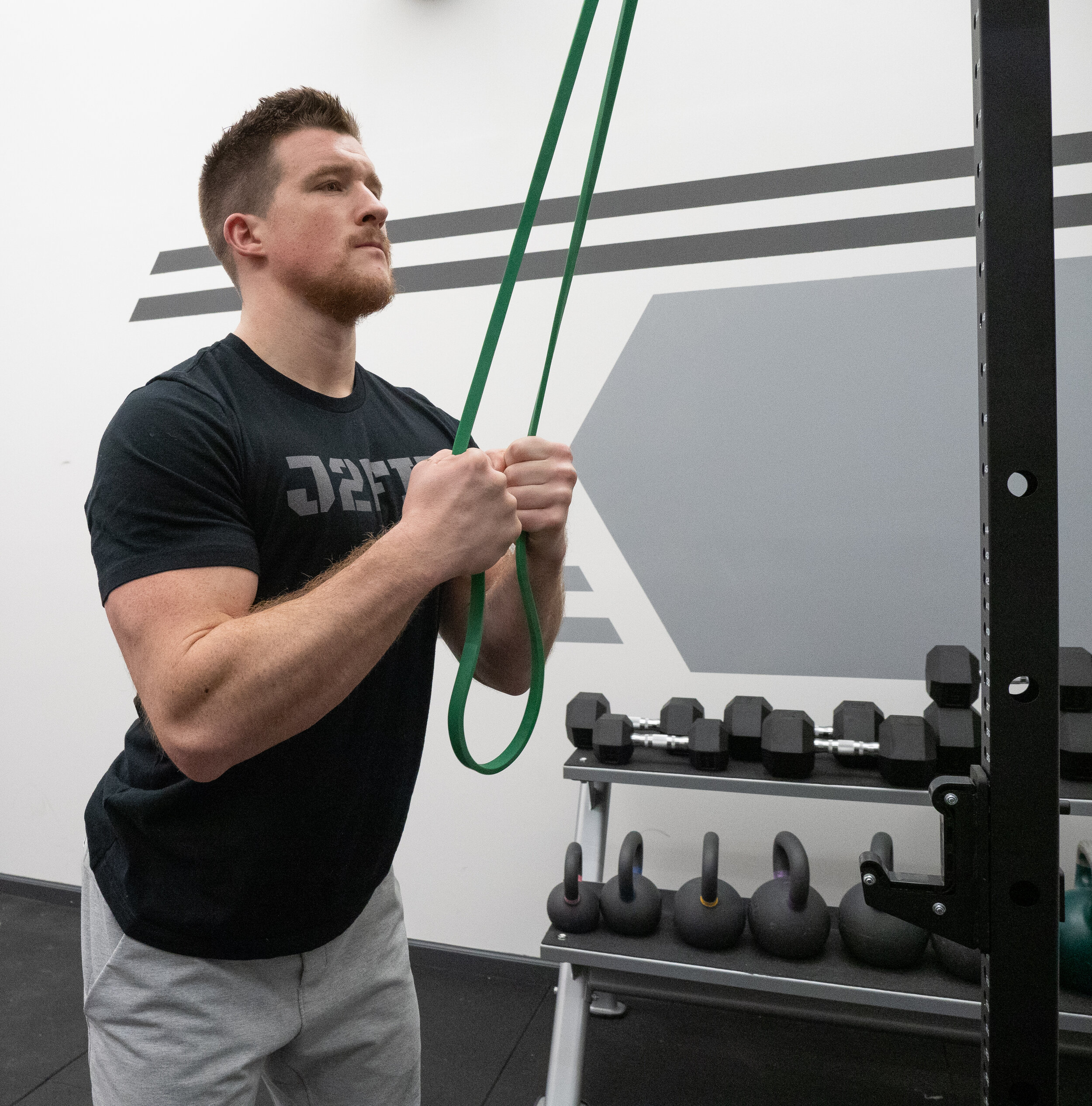Tricep Pushdown With Resistance Band