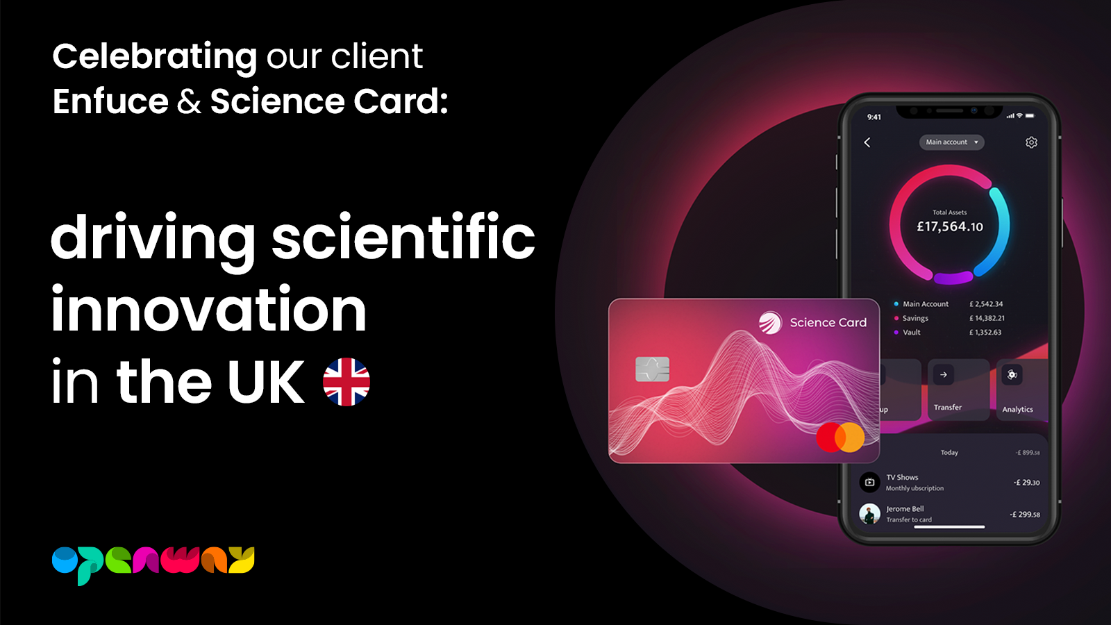 Enfuce and Science Card Launch Revolutionary Card to Fund Life-Changing ...