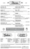 MENUS — Crafted