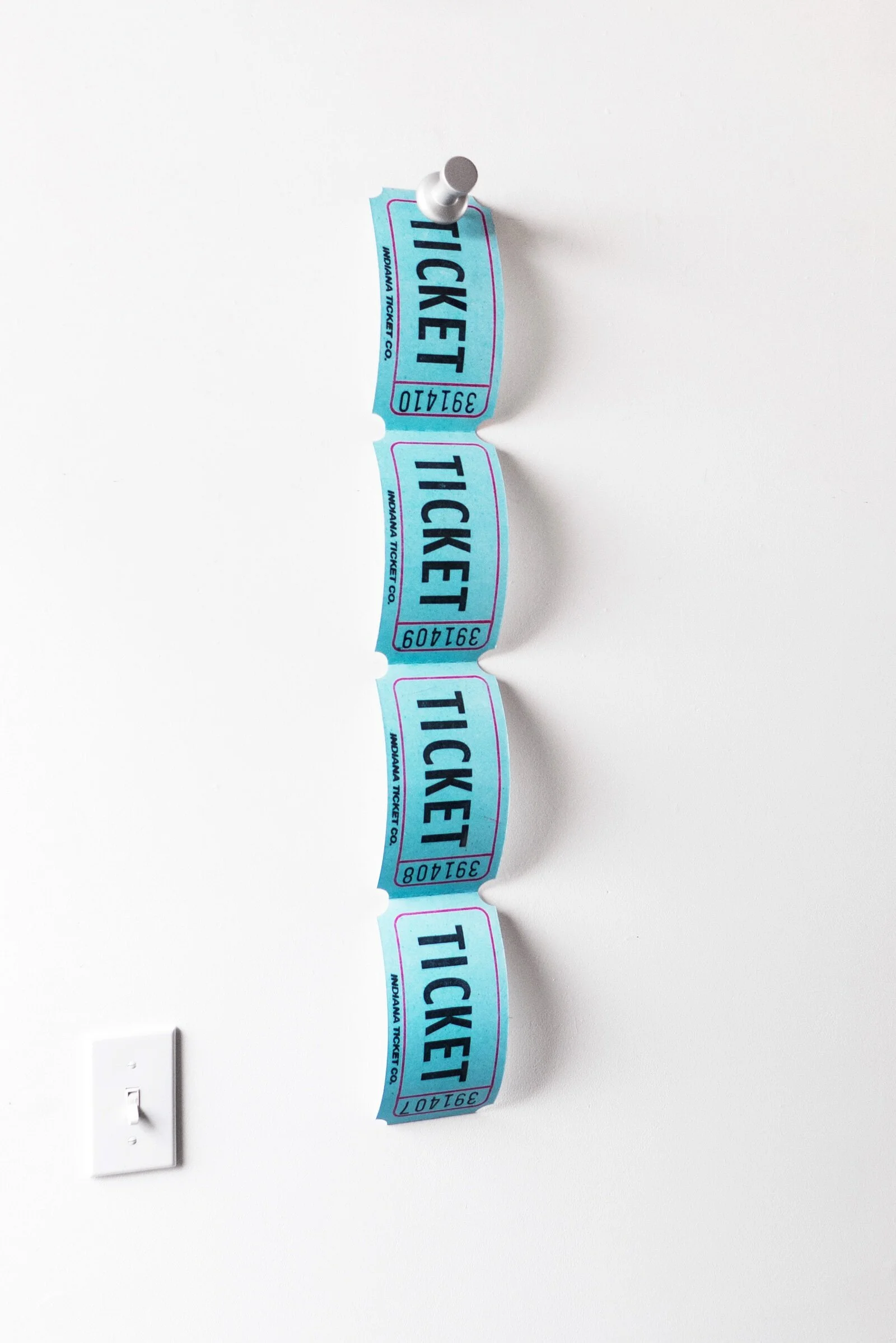 MILES JAFFE — Ticket (blue)