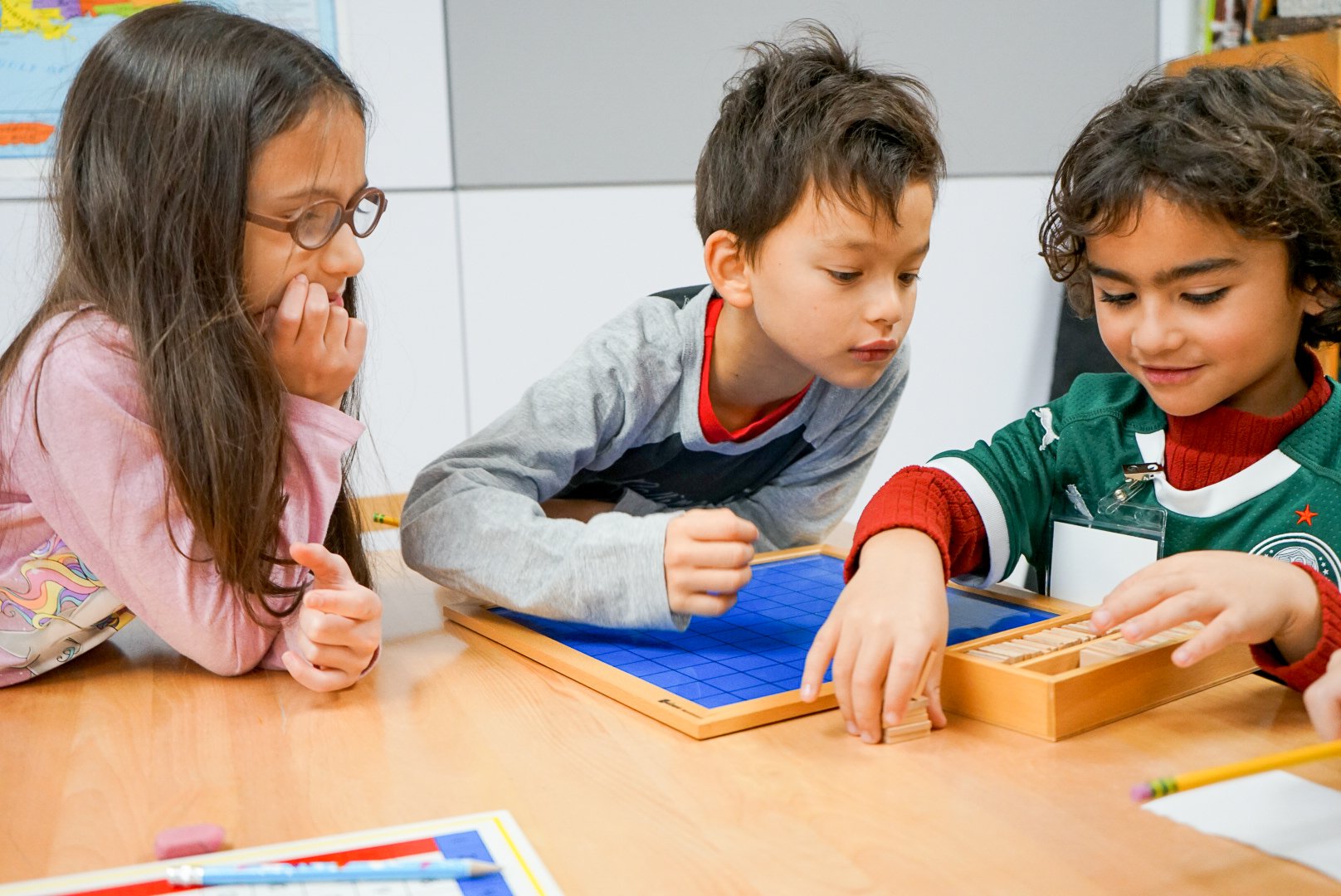 Elementary Students Working Together Elementary Students Working Together