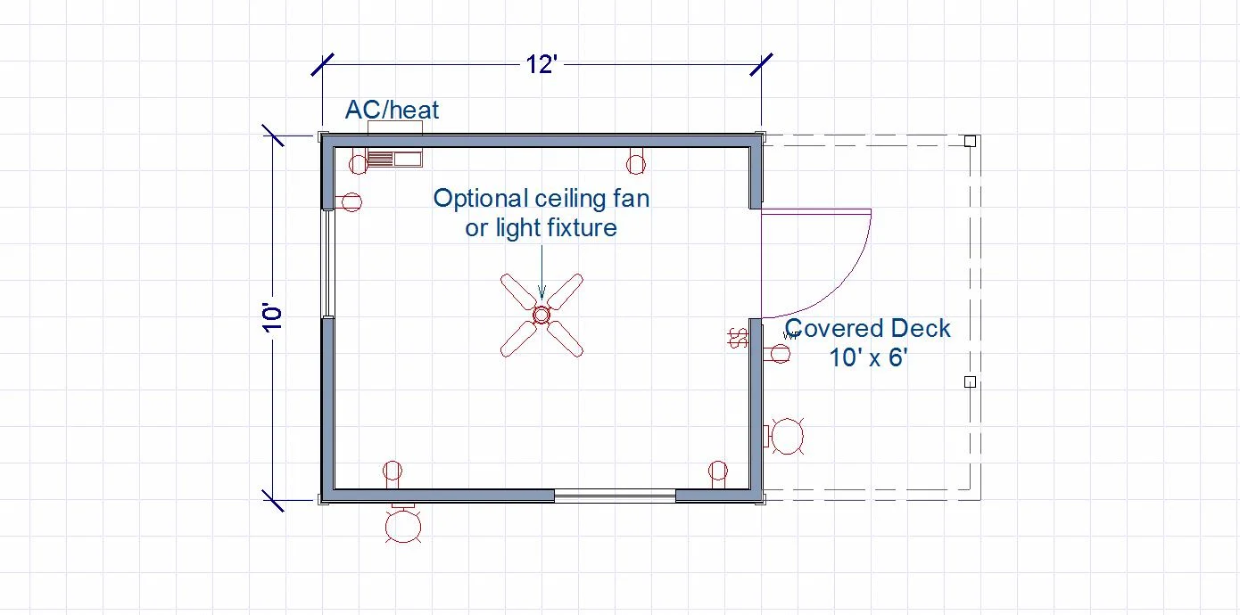 Ceiling Fan Floor Plan | Shelly Lighting