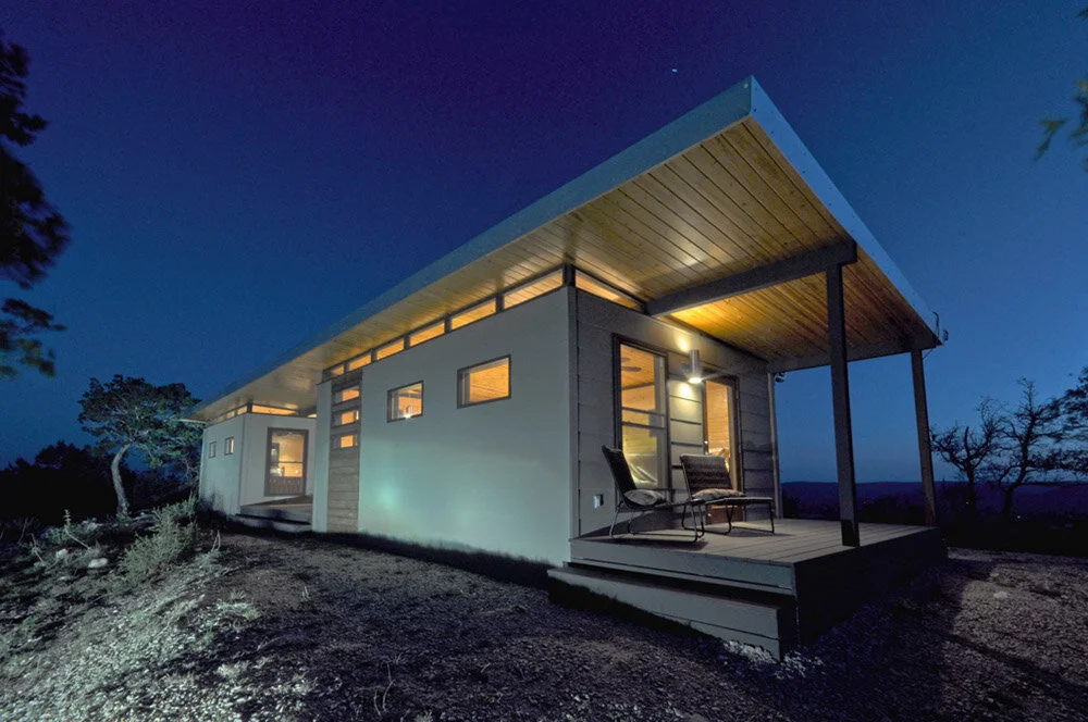 Modern Cabin Prefab Homes Built for the Texas Lifestyle