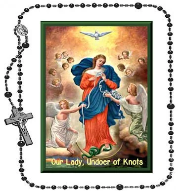 Blessed Beads Rosaries | Undoer of Knots, Our Lady Rosaries & Chaplets