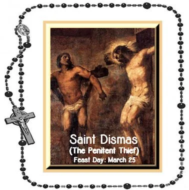 Blessed Beads Rosaries | Dismas (The Penitent Thief) Rosaries & Chaplets