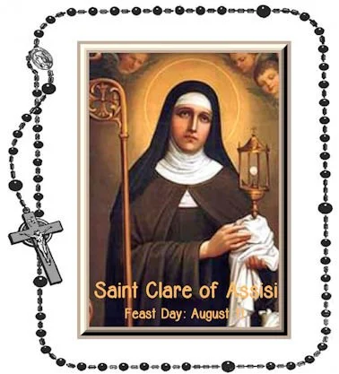 Blessed Beads Rosaries | Clare of Assisi Rosaries & Chaplets