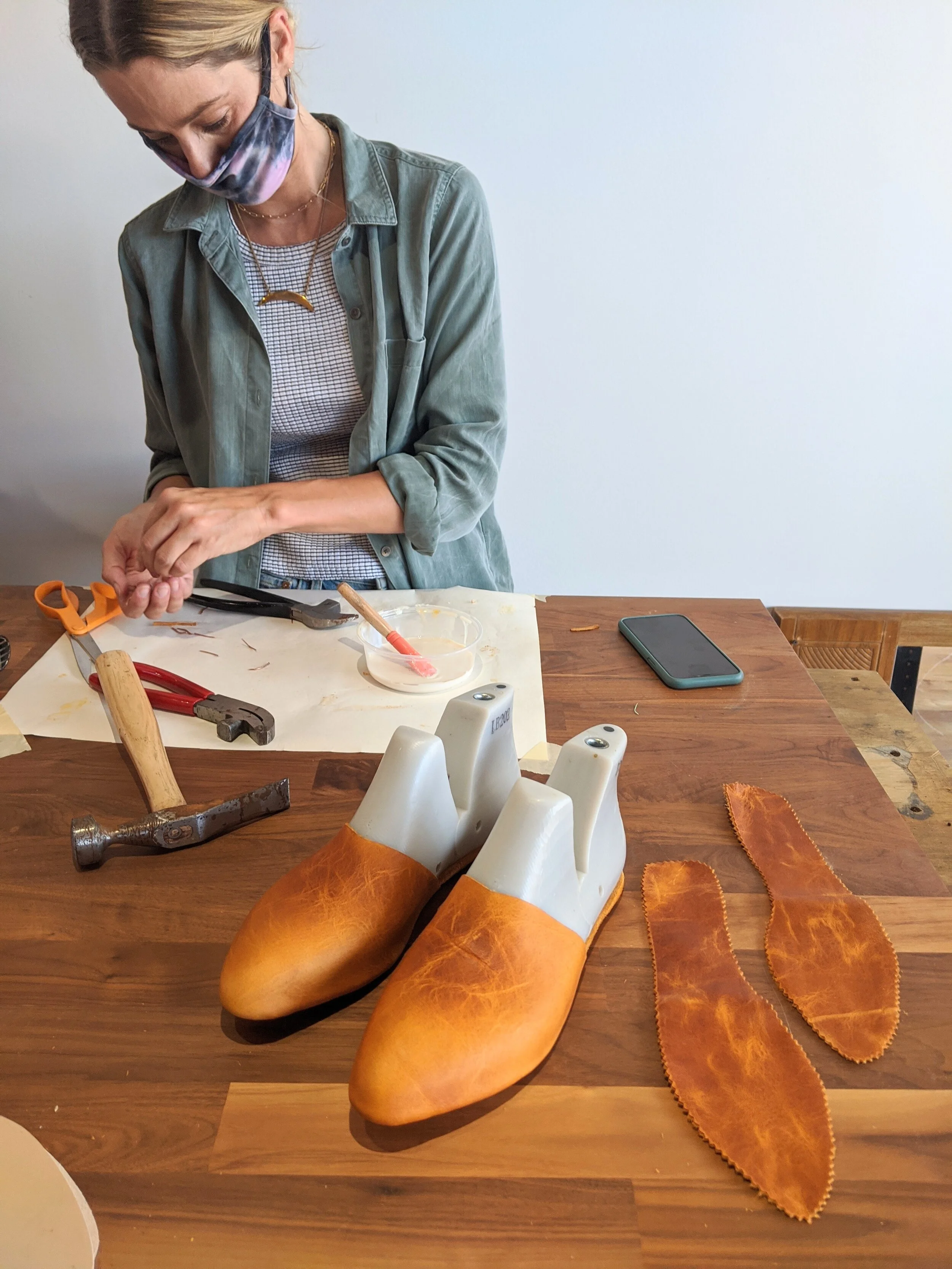 Shoemaking Workshop Chicago — Alexandria Wills