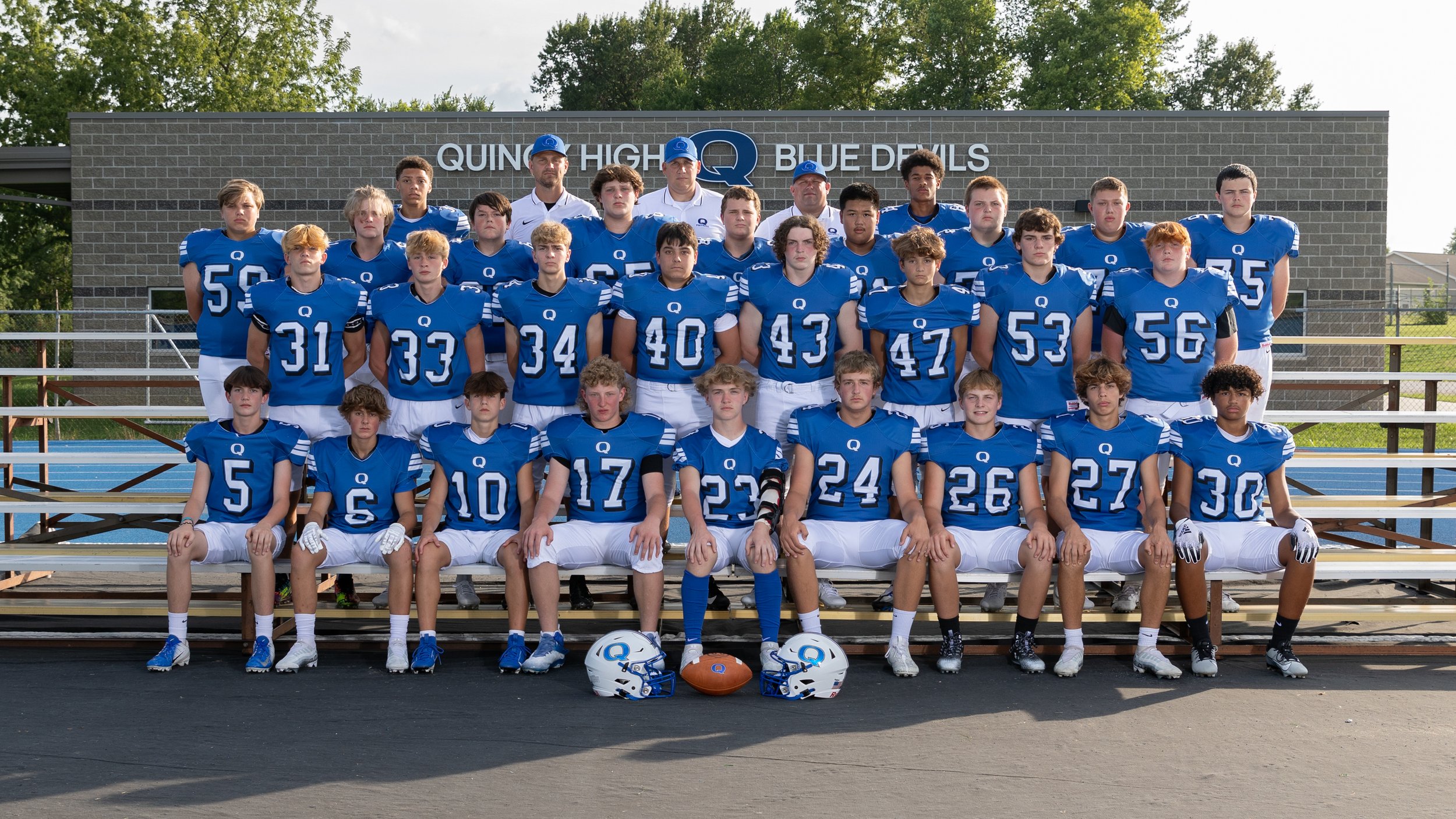 Freshman Roster — QHS Football
