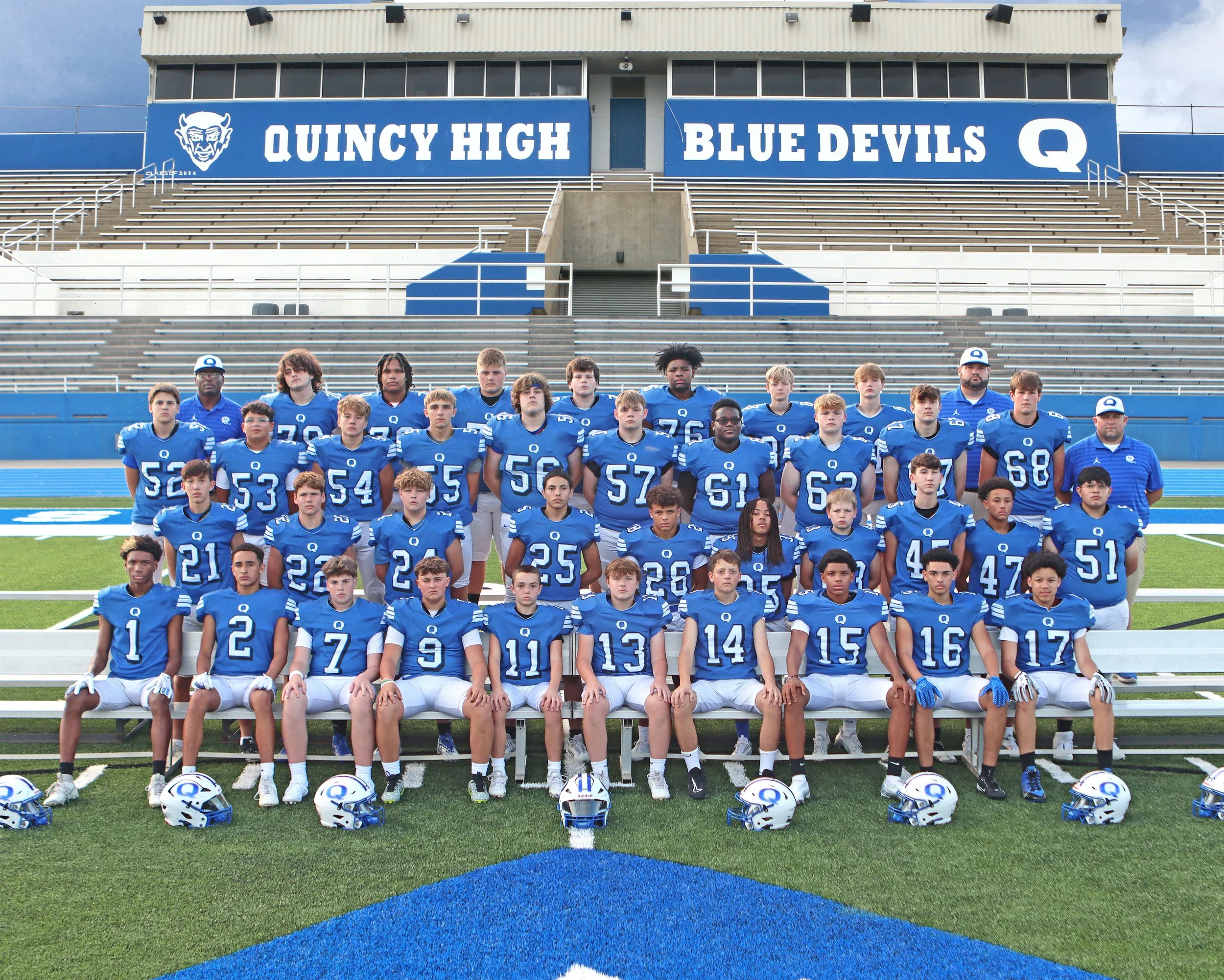 Freshman Roster — QHS Football