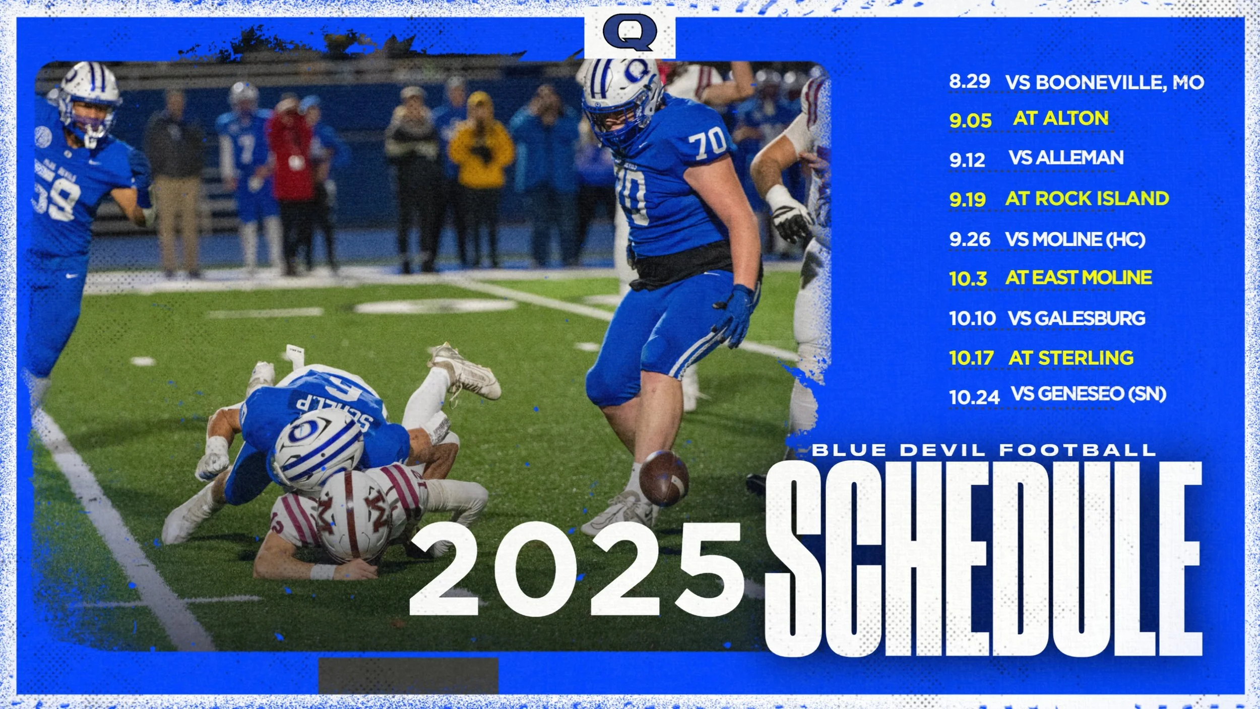 Blue Devil News — QHS Football