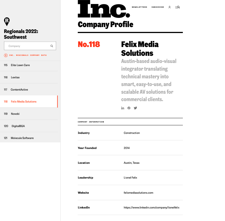 News — Felix Media Solutions