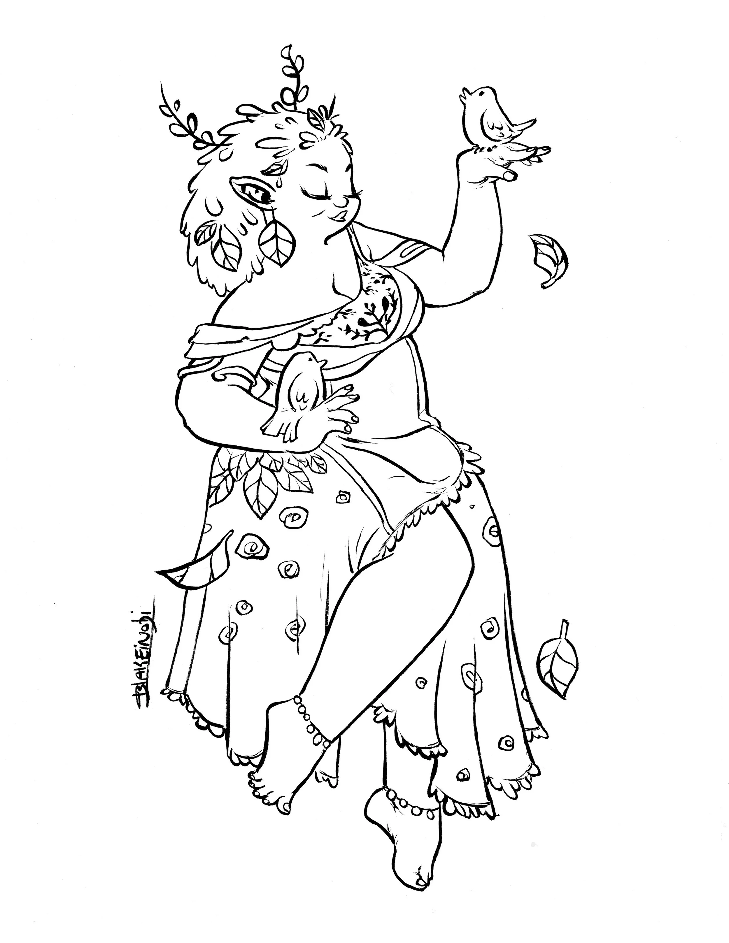 Coloring Pages — Blakeinobi