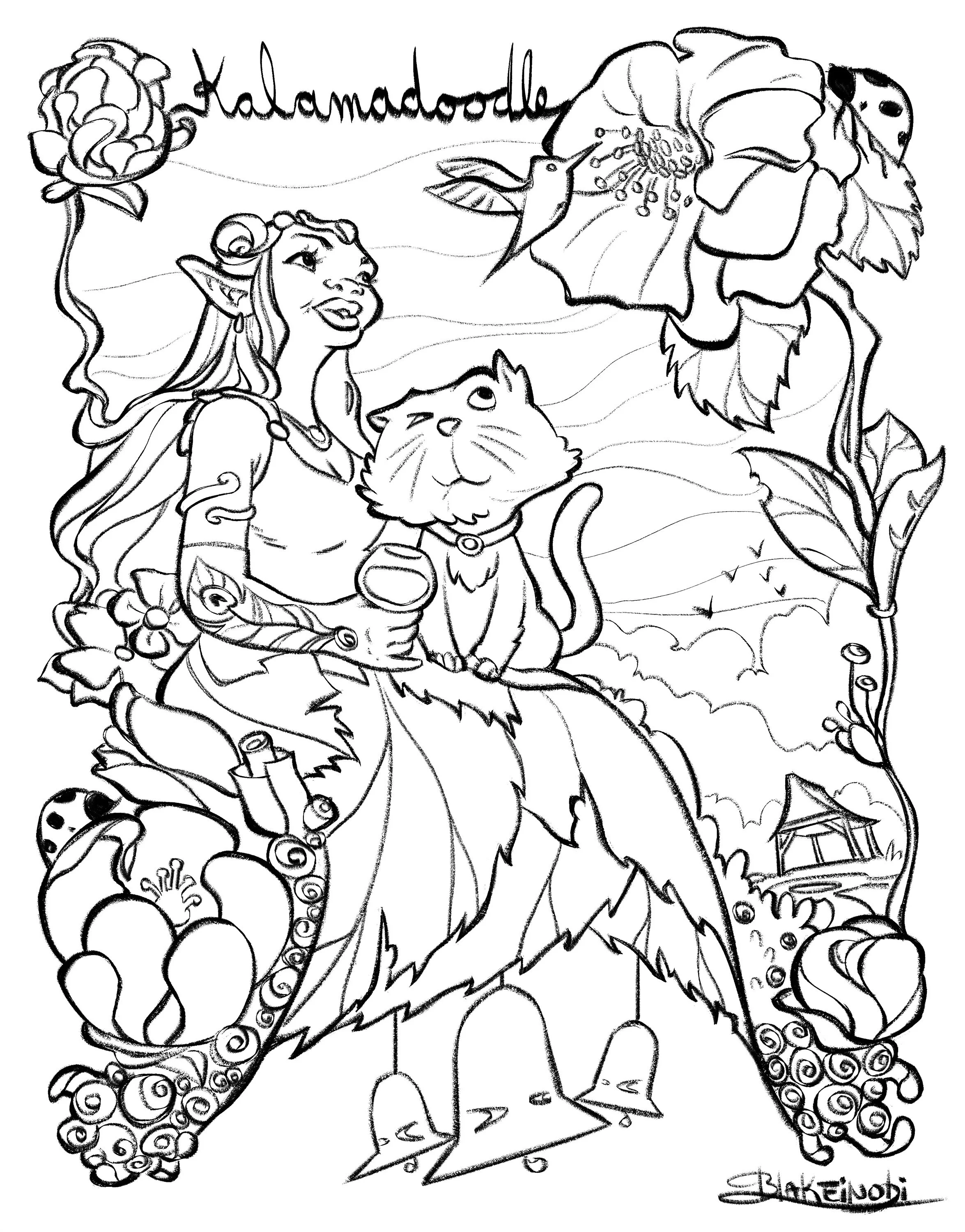 Coloring Pages — Blakeinobi