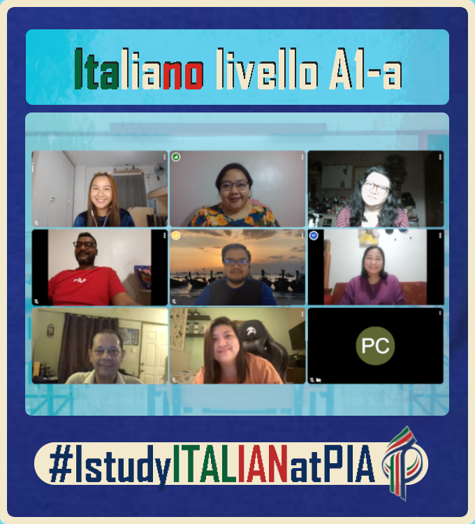 Italian Language Classes ONLINE — The Philippine Italian Association