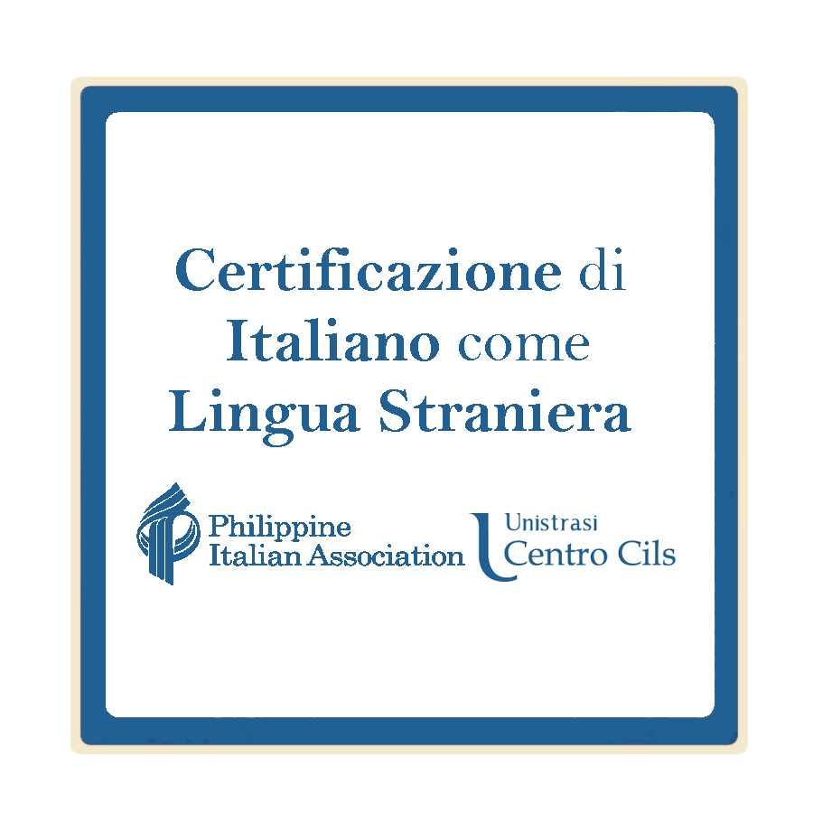 Italian language proficiency exams — The Philippine Italian Association