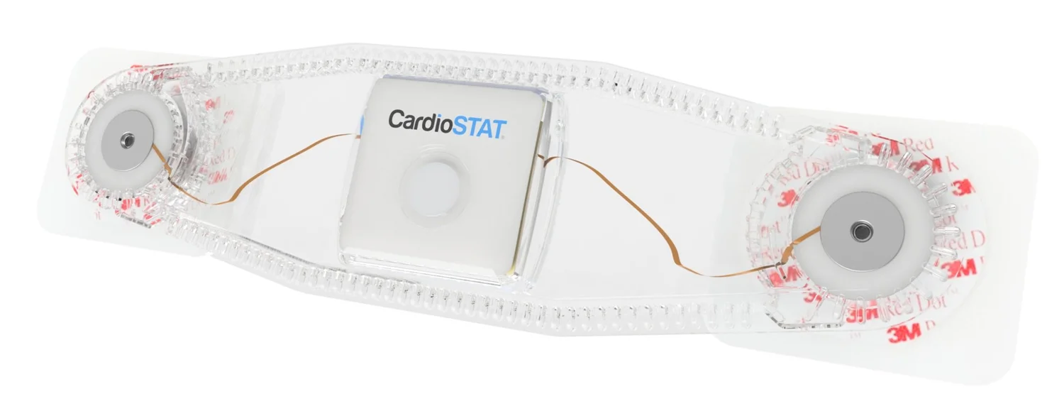 For patients: discreet and comfortable cardiac monitor | CardioSTAT