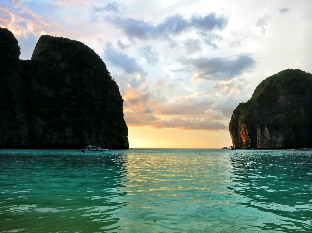 Maya Bay At Night